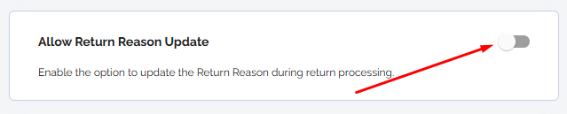 Admins Can Now Change the Return Reason – WeSupply
