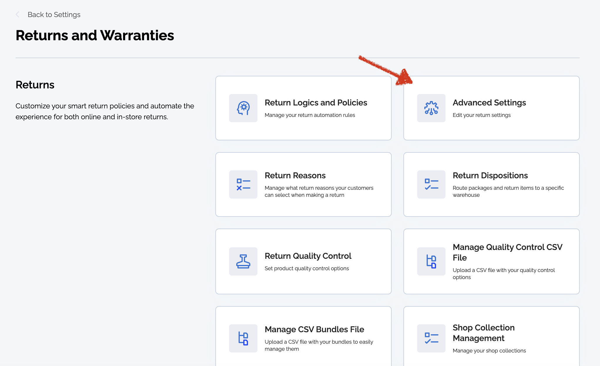 How to enable return carrier service selection for admin returns ...
